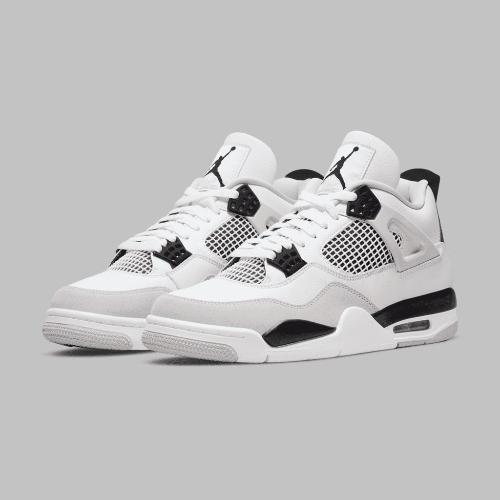 AIR JORDAN RETRO 4 MILITARY BLACK - Imperium Store